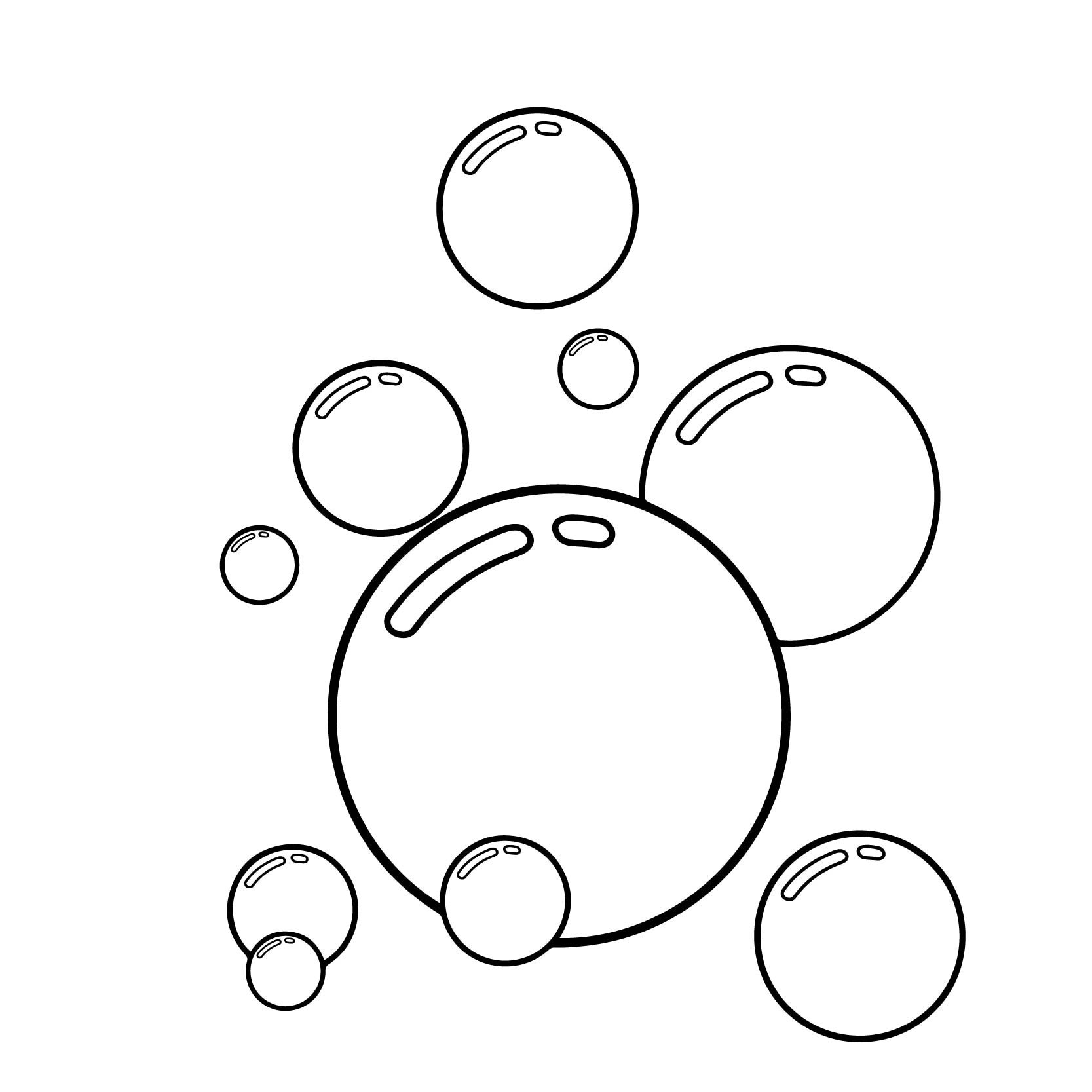 Bubbles Svgbubbles Clip Artbubble Svg Files for Cricutsoap | Etsy Canada