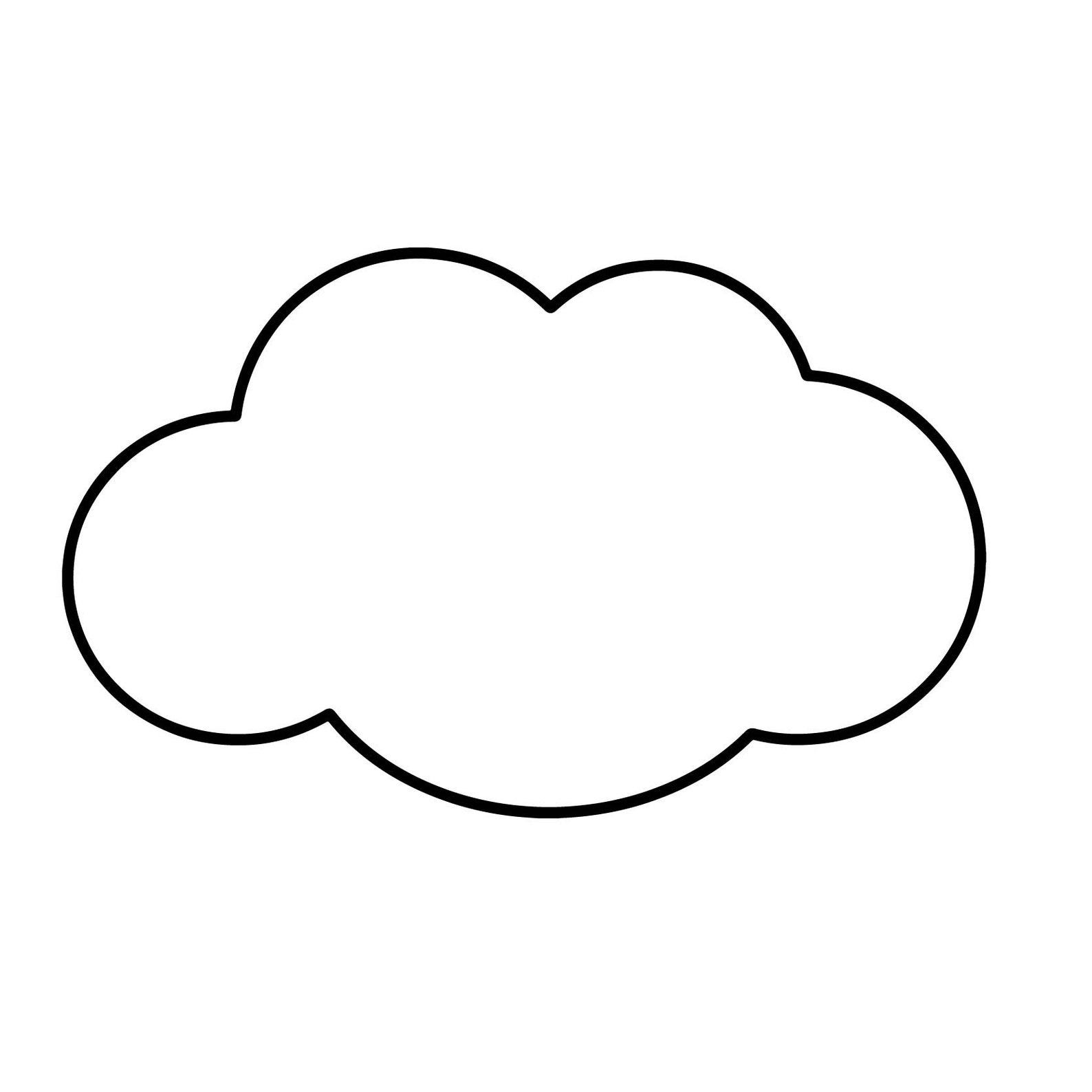 Cloud Svgclouds Bundle Svgcloud Clipartcloud Cut Filecute - Etsy