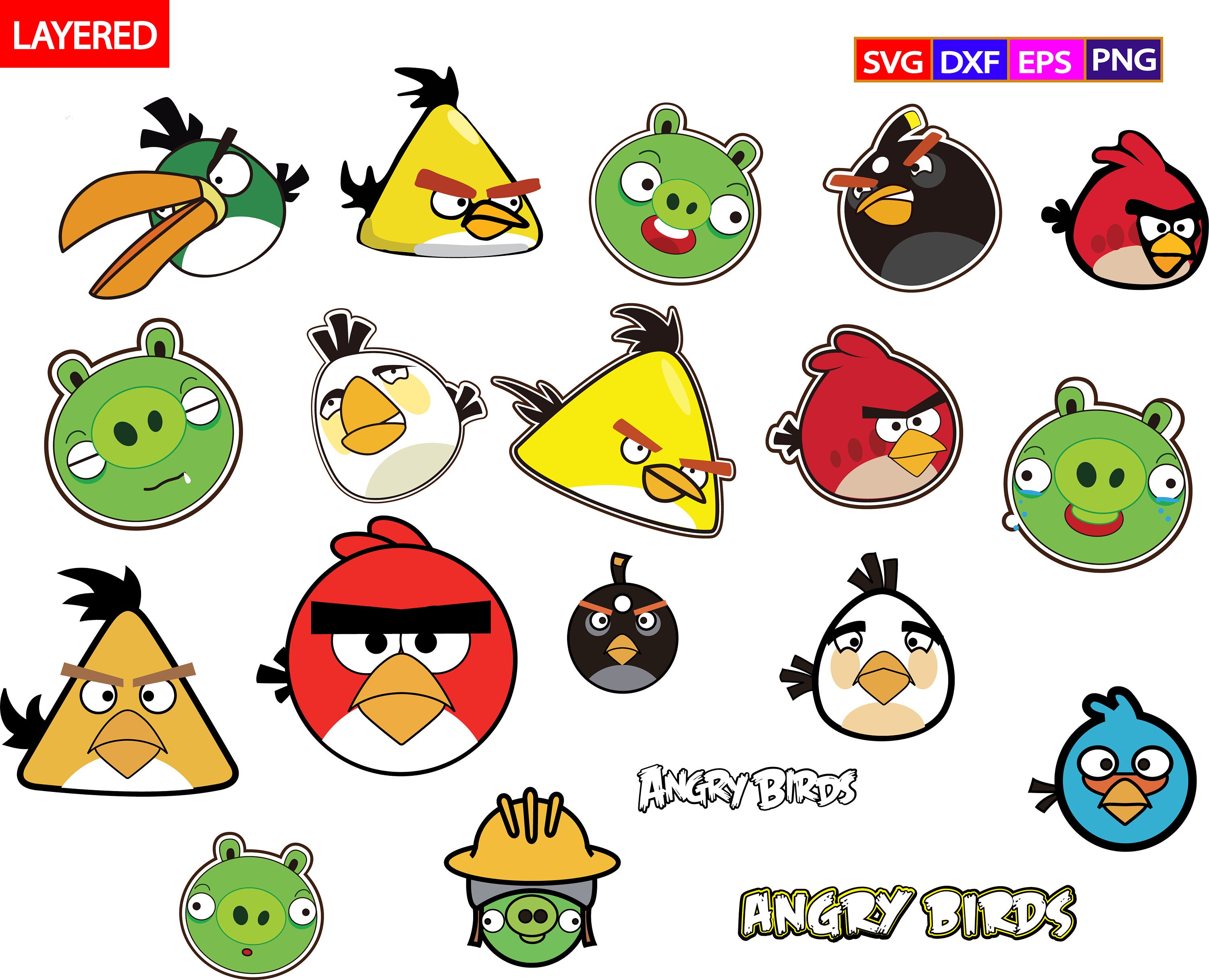 Angry Birds Bundle Svg Angry birds SVG Angry birds Angry | Etsy Angry Birds Bundle Svg Angry birds SVG Angry birds Angry | Etsy