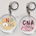 CNA Keychain Svg, Cna Svg Bundle, Nurse Assistant Svg, CNA Life Svg ...