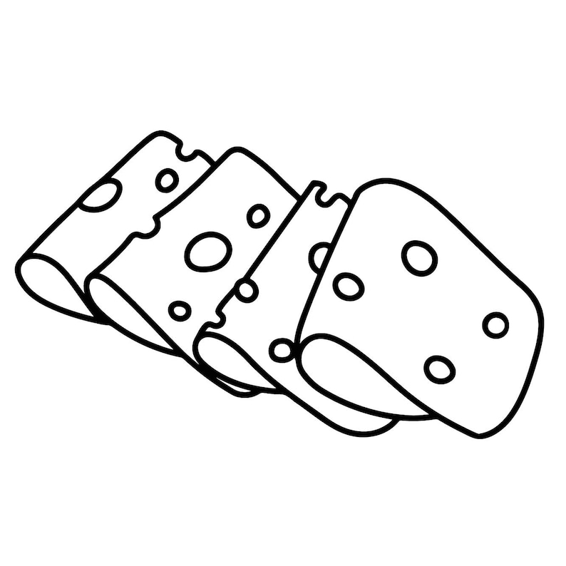 Cheese SVG Bundlecheese Svgcheese Clipartcheese Slice | Etsy