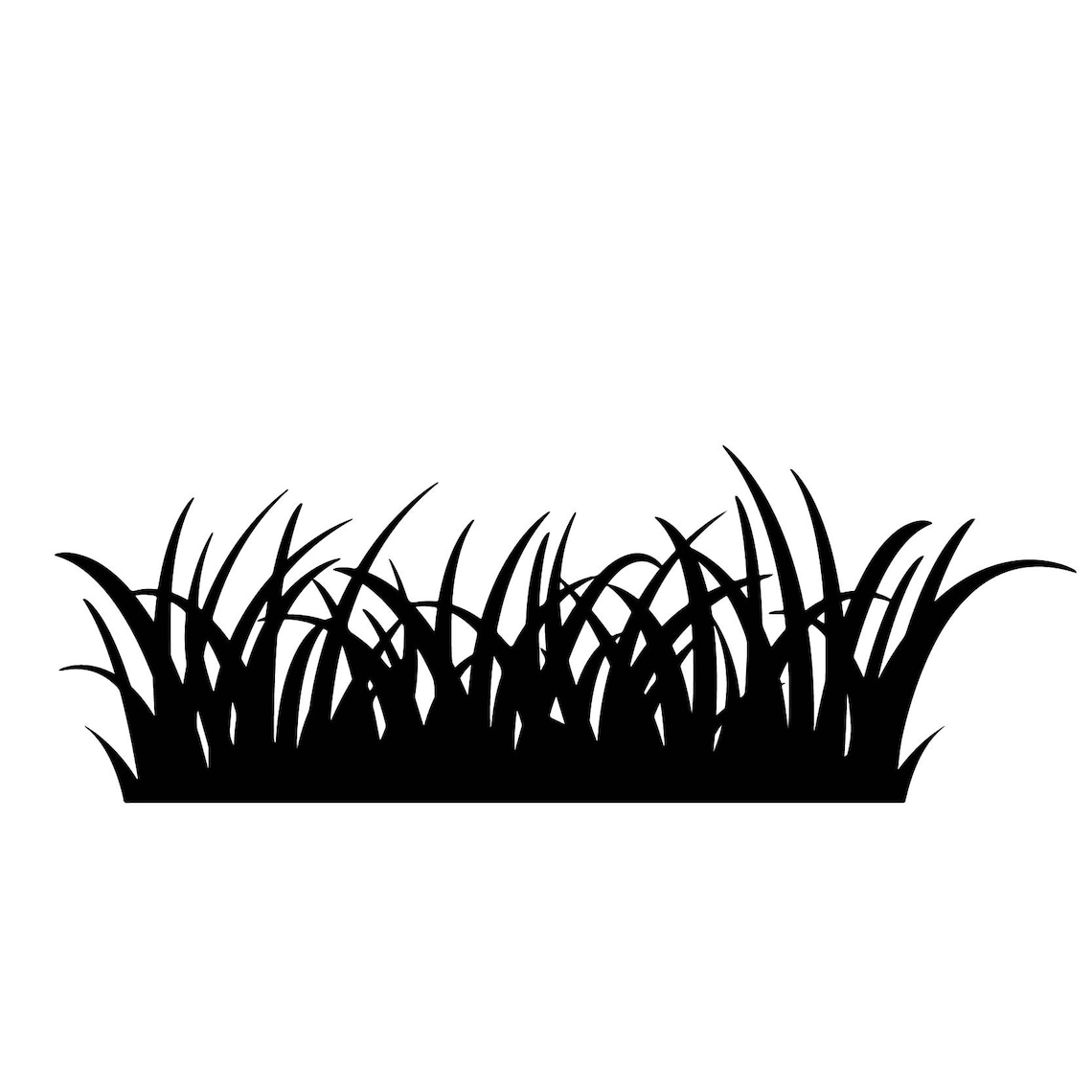 Grass SVG Bundle: Vector Cut Files for Cricut, Silhouette (digital ...