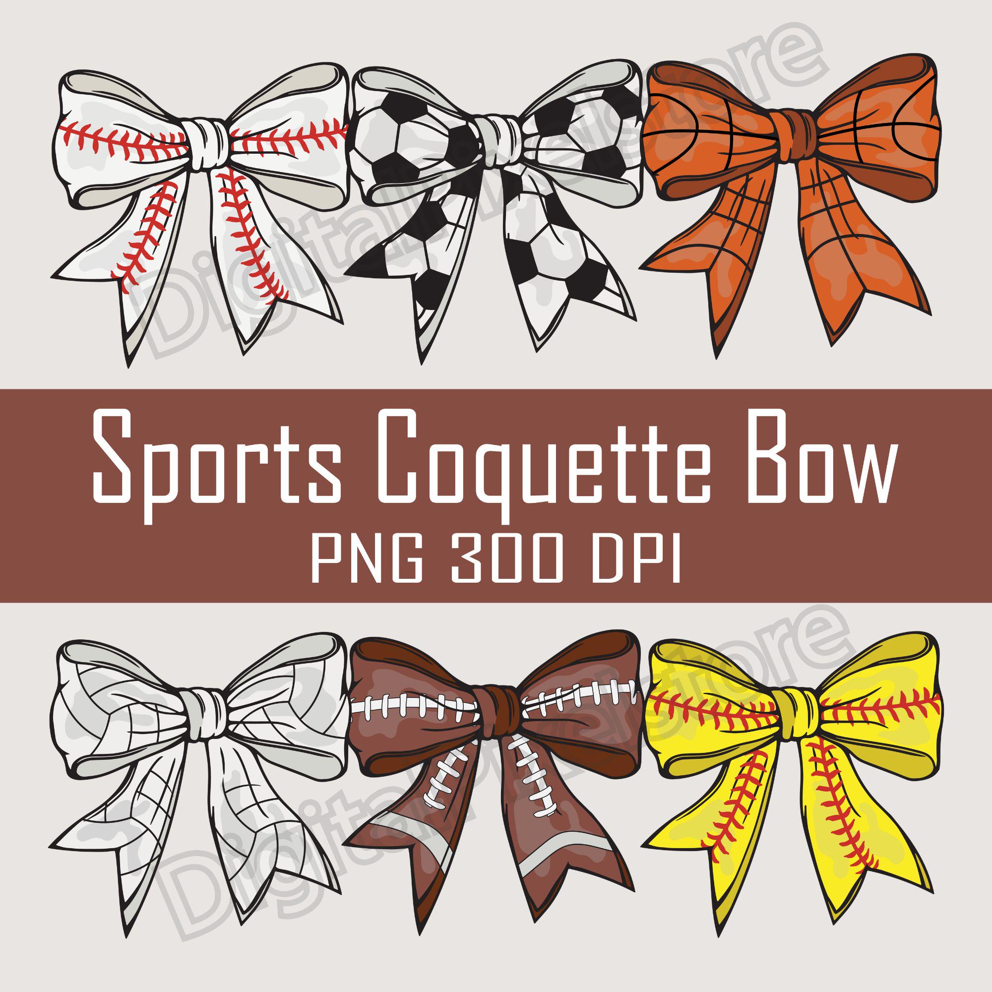 Sports Coquette Bow PNG Bundle: Game Day Bows (digital Download) - Etsy