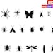 Insect Svg,insect Silhouette Svg Bundle,insect Bundle Svg,insect ...