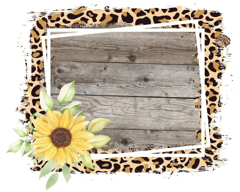 Rustic Wood Sunflower Background Pngleopard Wood Background - Etsy