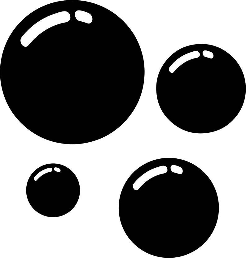 Bubbles Svgbubbles Clip Artbubble Svg Files for Cricutsoap | Etsy Canada