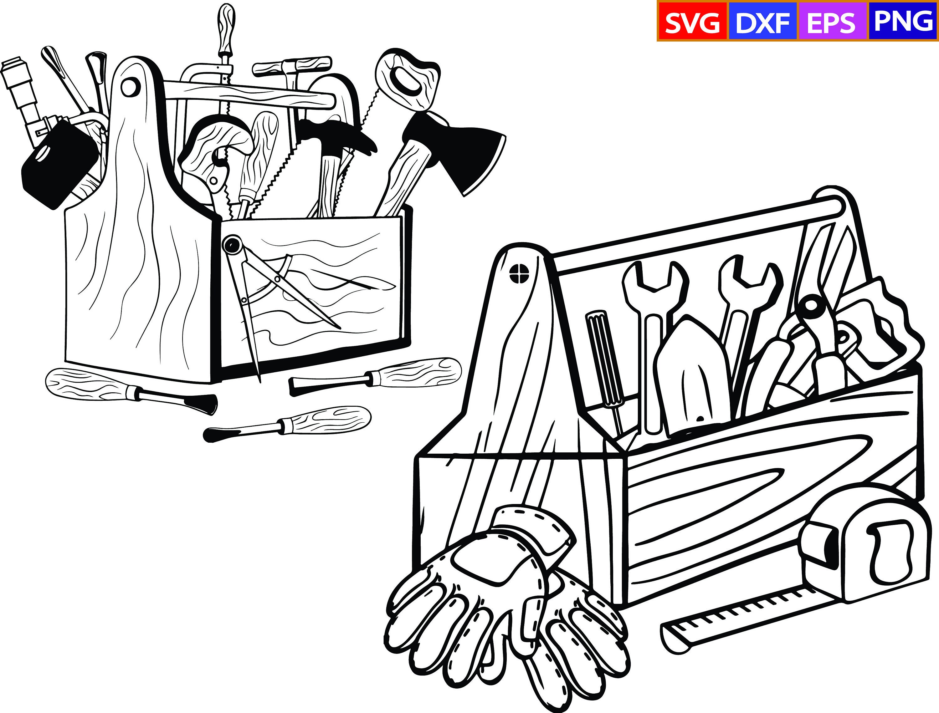 Toolbox Svg,toolbox Silhouette,toolbox Wrench Svg,screwdriver Svg ...