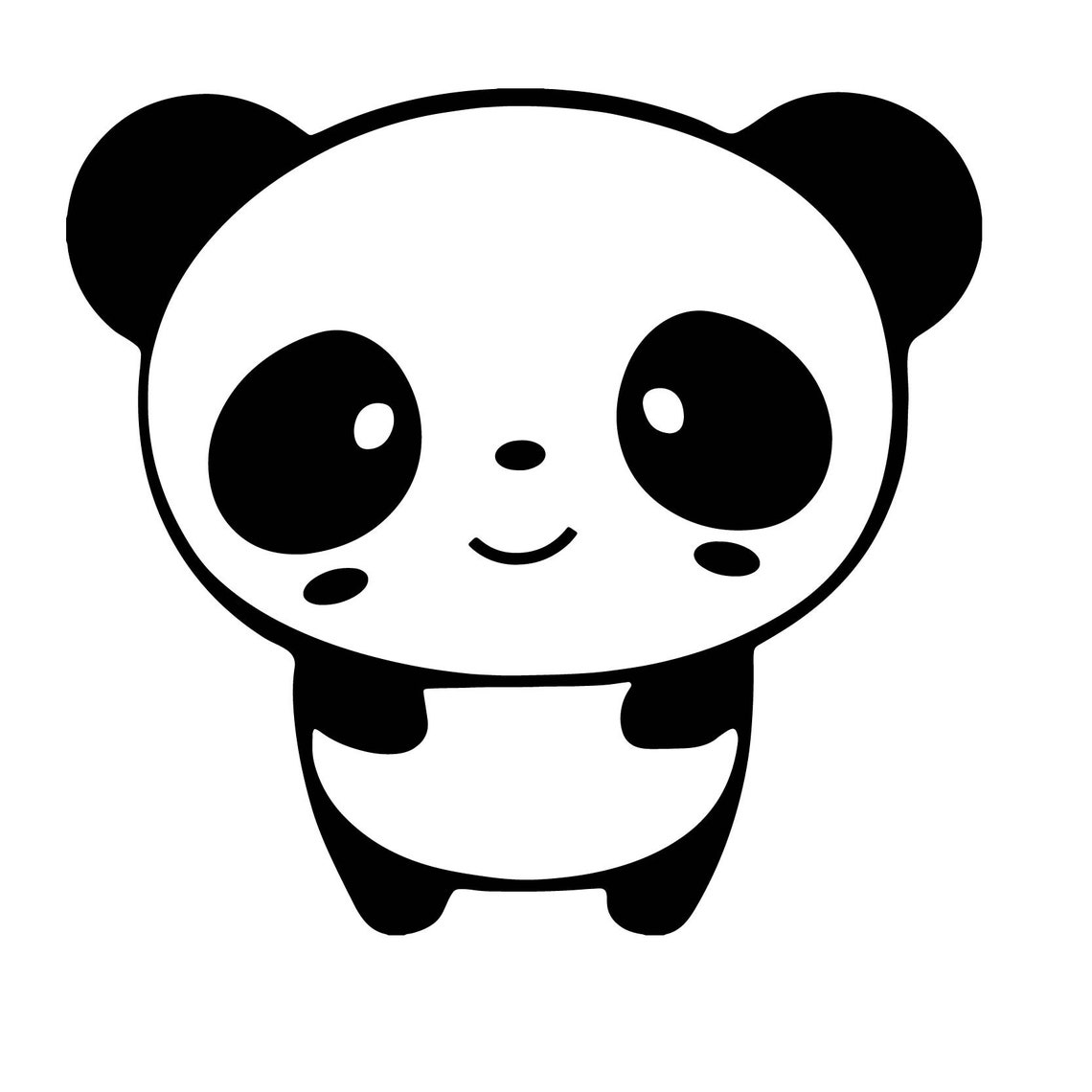 Cute Panda Svgpanda Svgpanda Svg Bundlepanda Head Svgpanda - Etsy