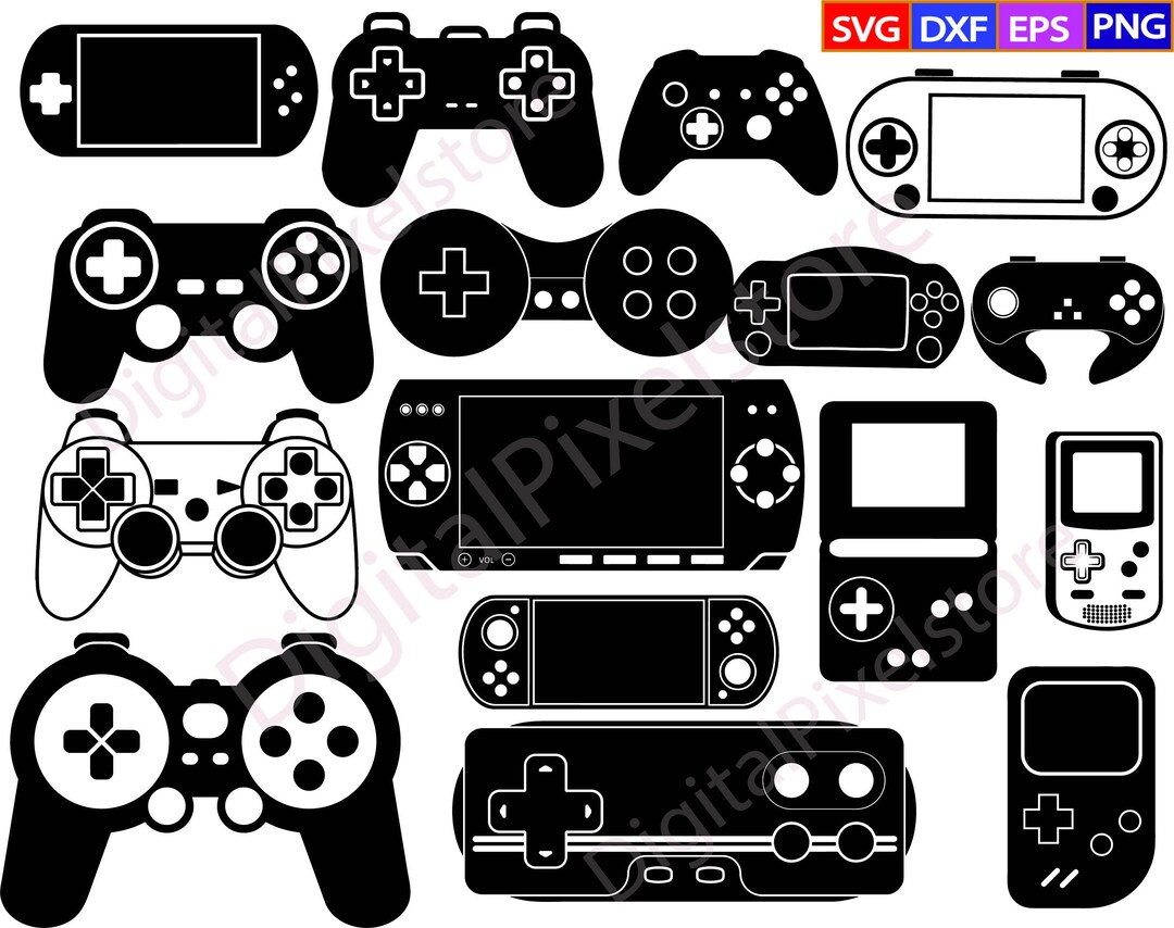 Gaming Controller Svg,game Controller Svg,gamer Controller Svg,video ...