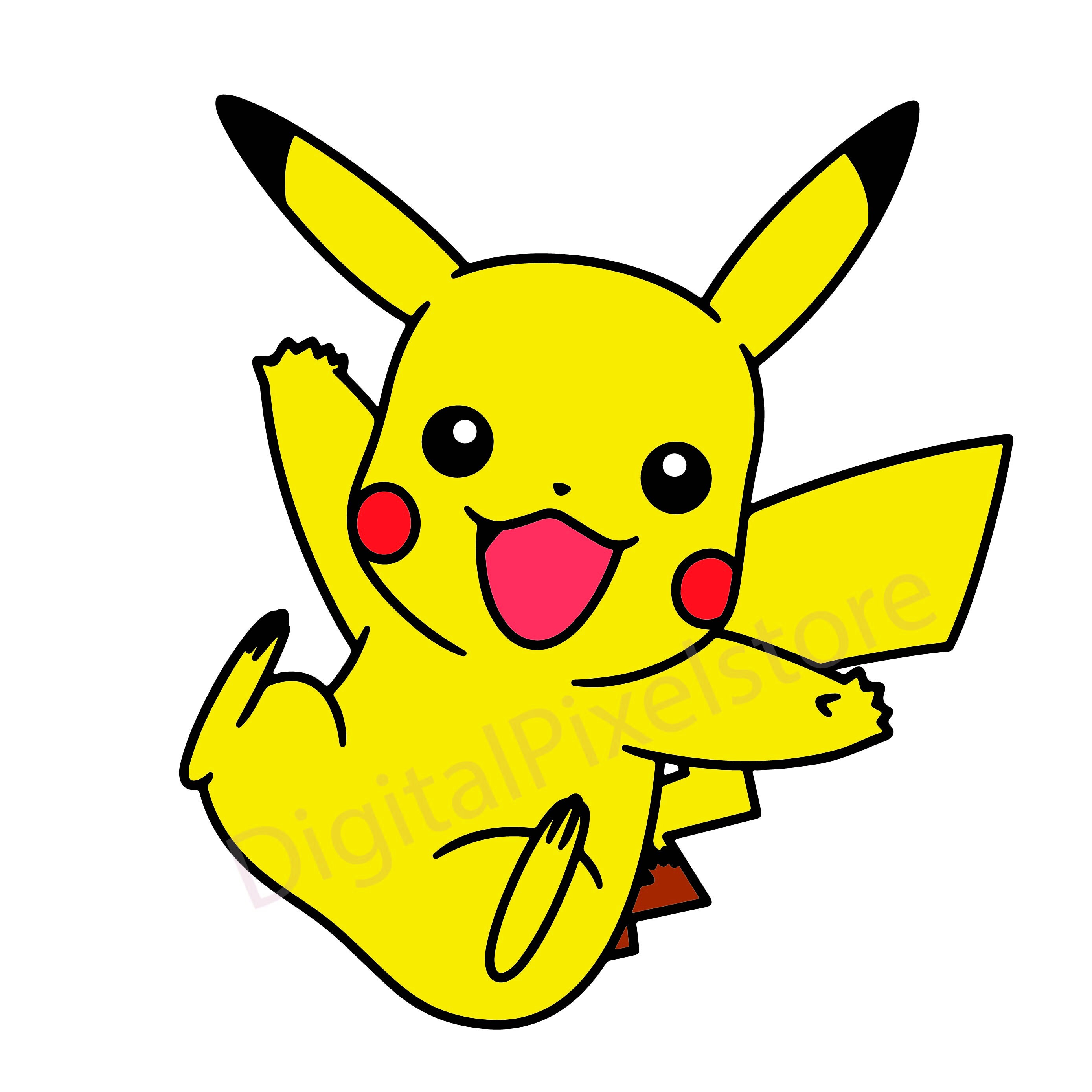 Pikachu SVG Simple
