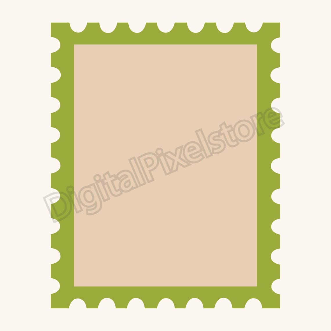 Postage Stamp SVG Bundle: Cricut Cut Files (digital Download) - Etsy
