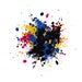 Paint Splatter Svg,splash Svg,colour Splashes Png,paint Splashes ...