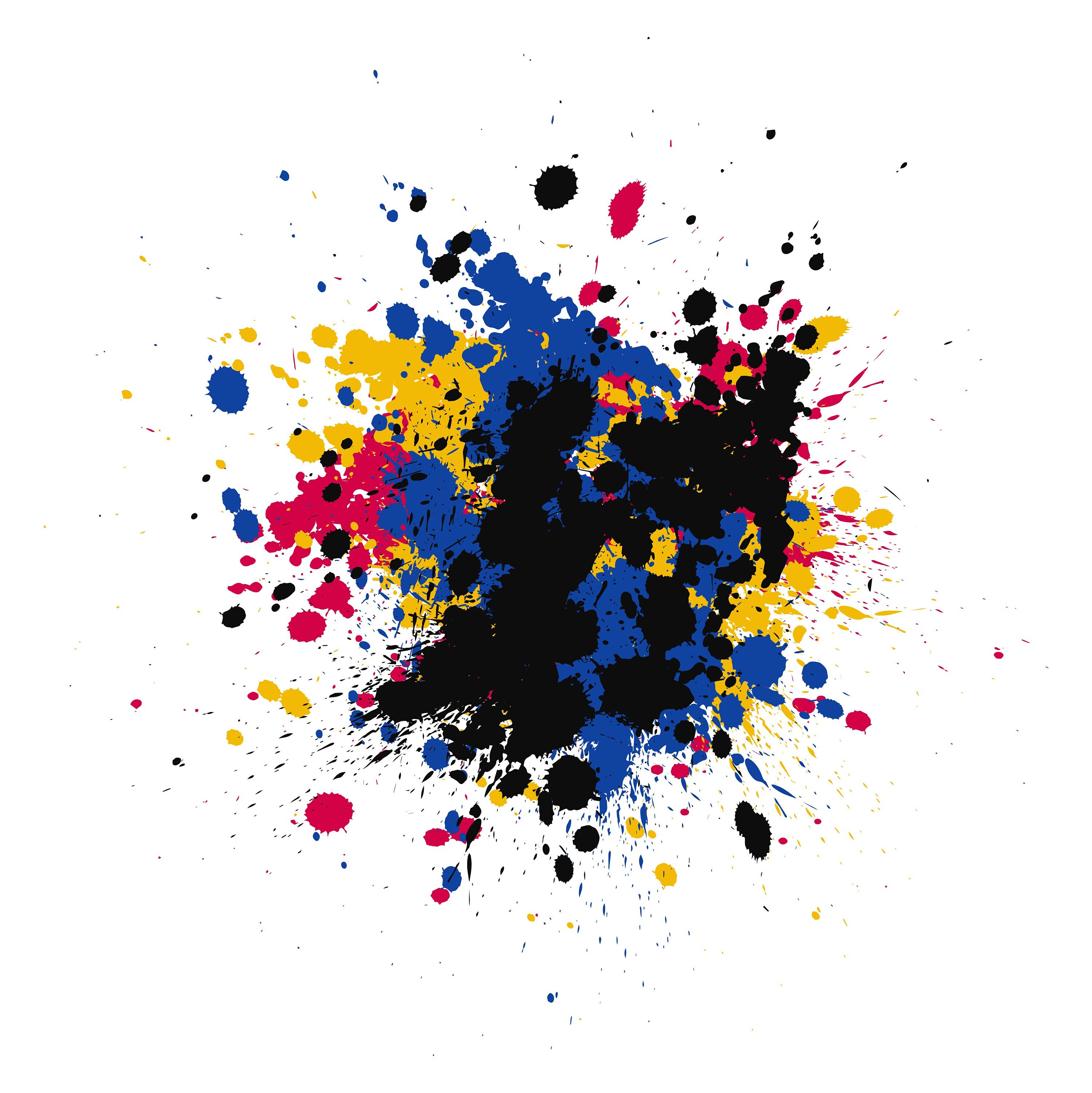 Paint Splatter Svgsplash Svgcolour Splashes Pngpaint - Etsy UK