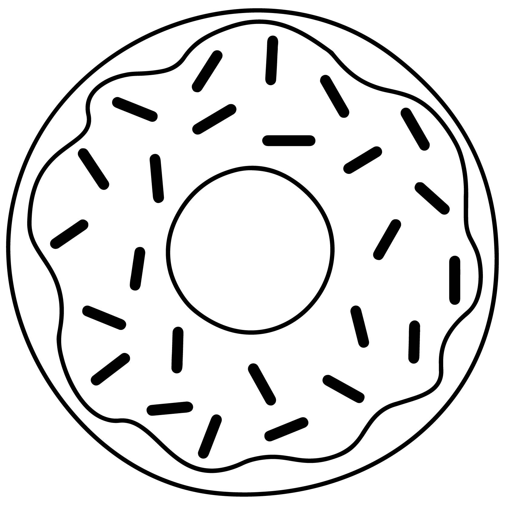 Donut SVG Bundle: Outline, Silhouette, Clipart (digital Download) - Etsy