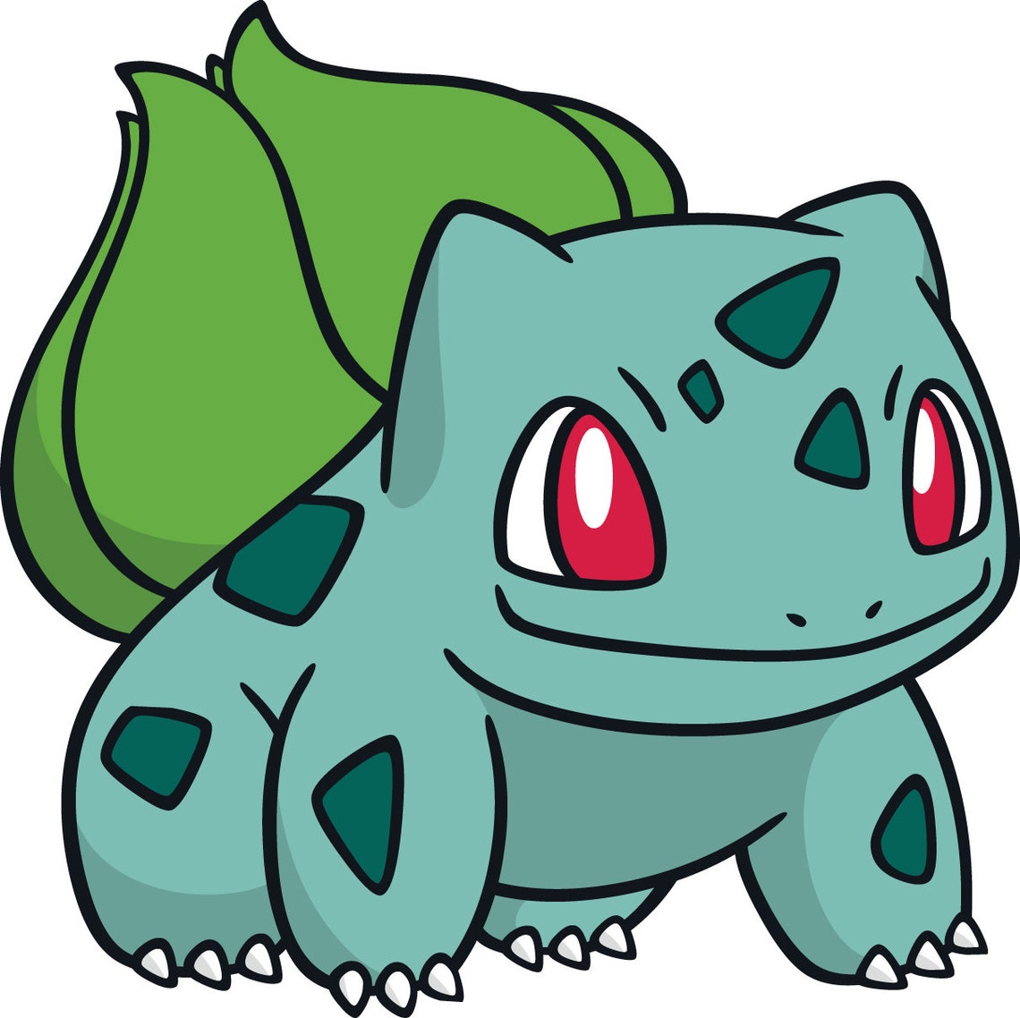 Bulbasaur SVGBulbasaur Pokemon SVGBulbasaur cut | Etsy