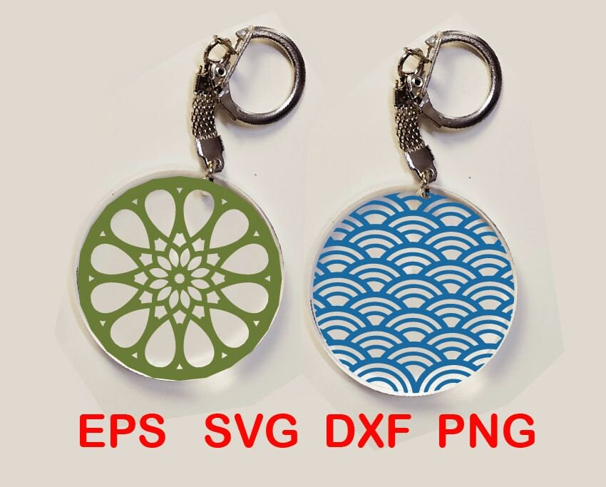 Keychain Svg Bundlekeychain Pattern Svgkeychain Svgkey Ring - Etsy