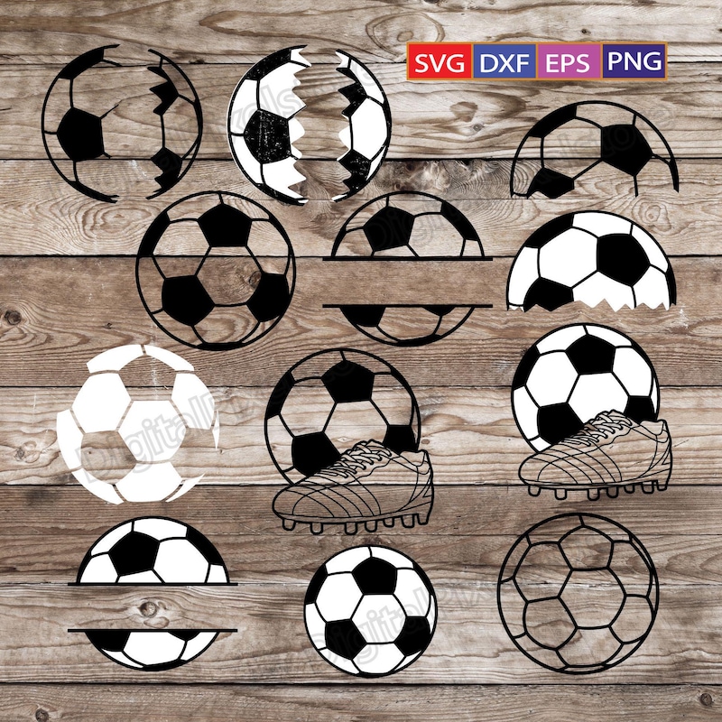 Soccer Ball Svg - Etsy