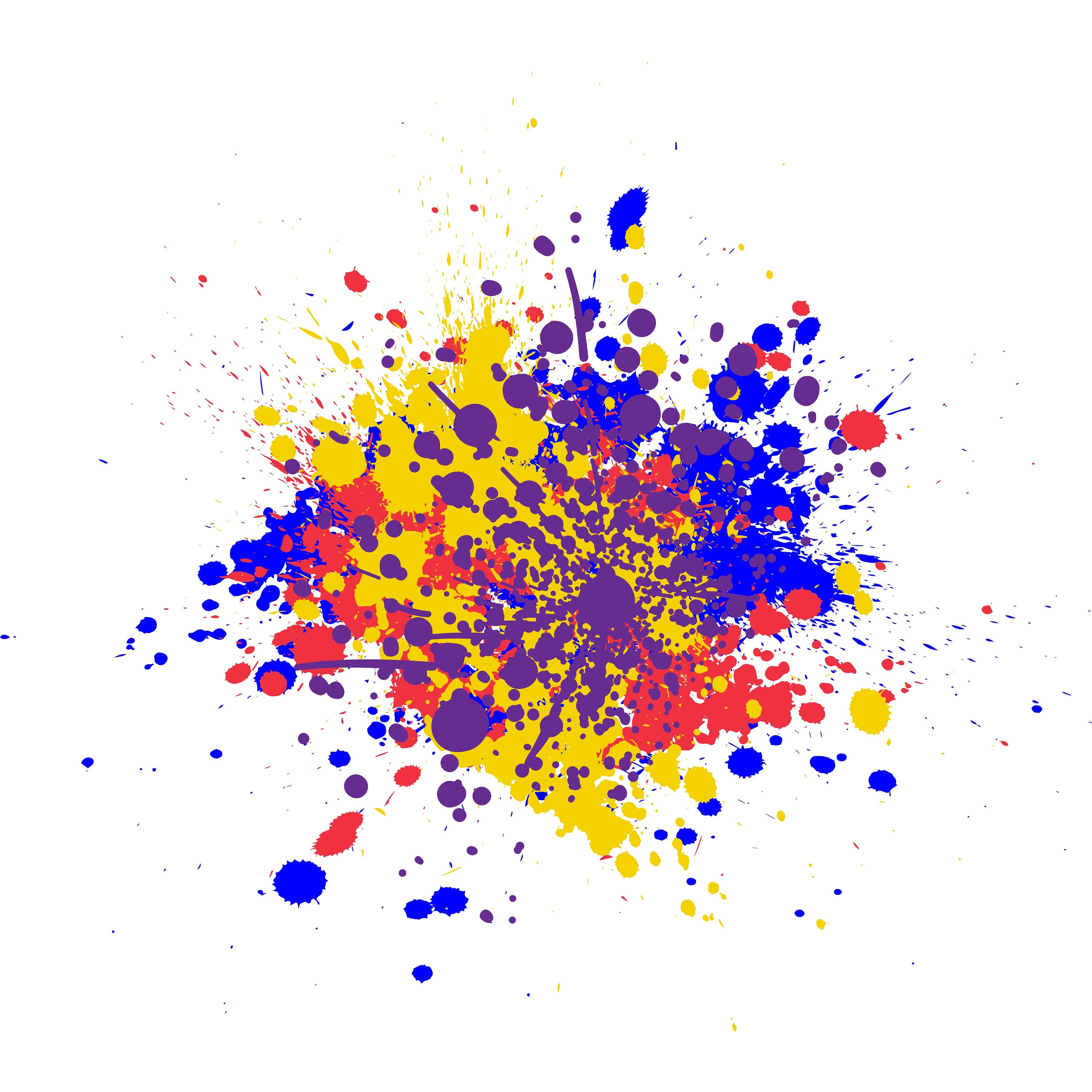 Paint Splatter Svgsplash Svgcolour Splashes Pngpaint - Etsy UK