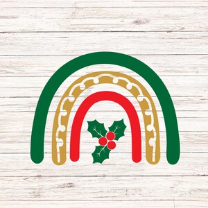 Christmas Rainbow Svg,christmas Bundle Svg,merry Christmas Svg,rainbow ...