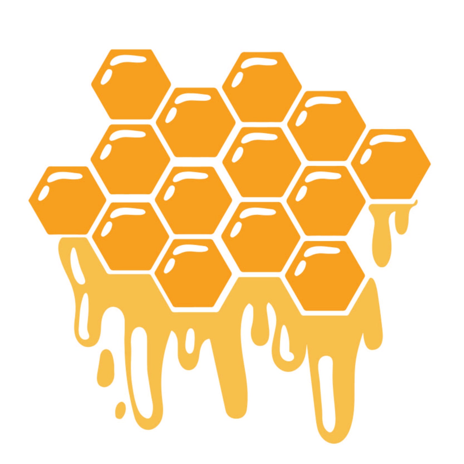 Honeycomb svgdripping honey svgHoney Bee SvgDripping | Etsy