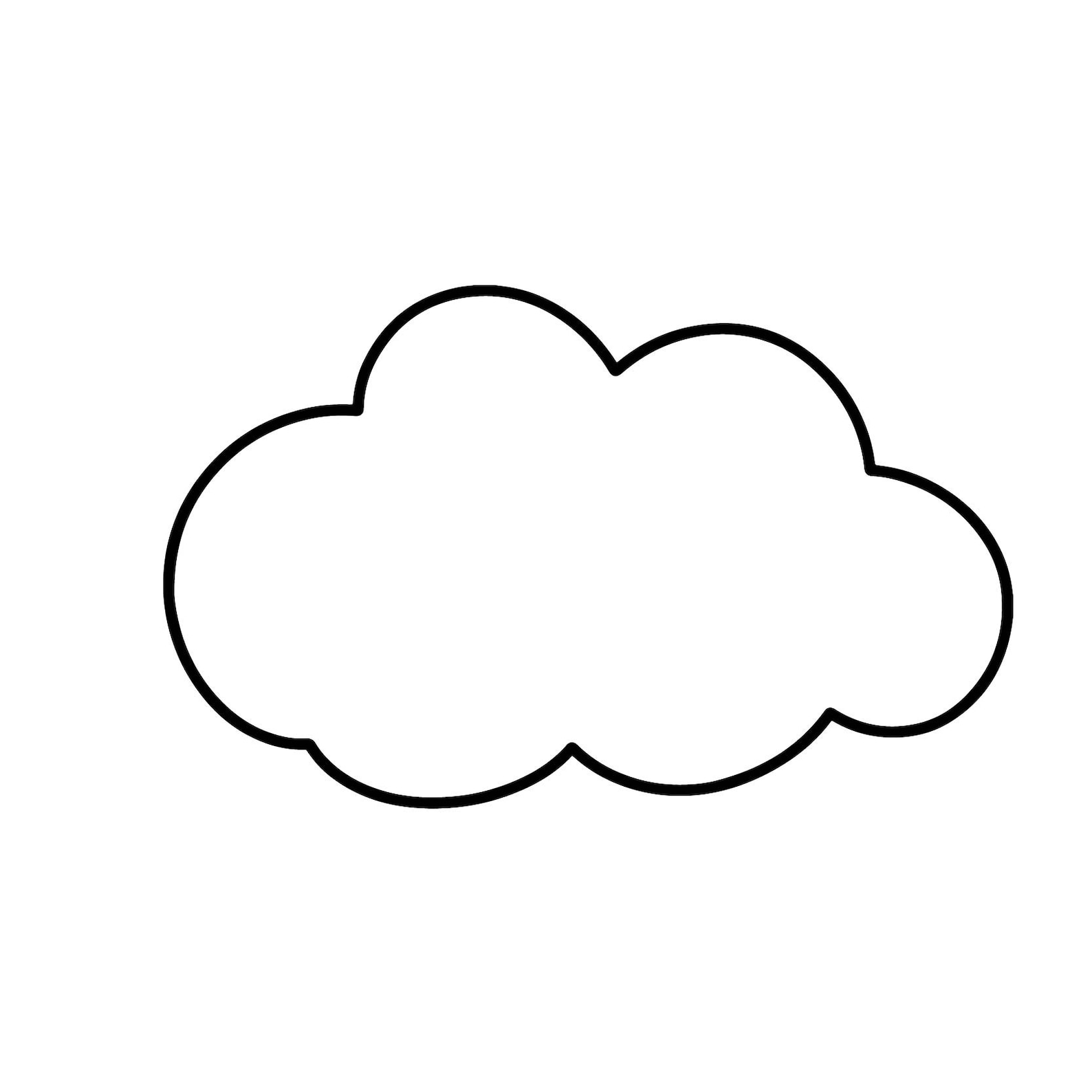 Cloud Svgclouds Bundle Svgcloud Clipartcloud Cut Filecute - Etsy