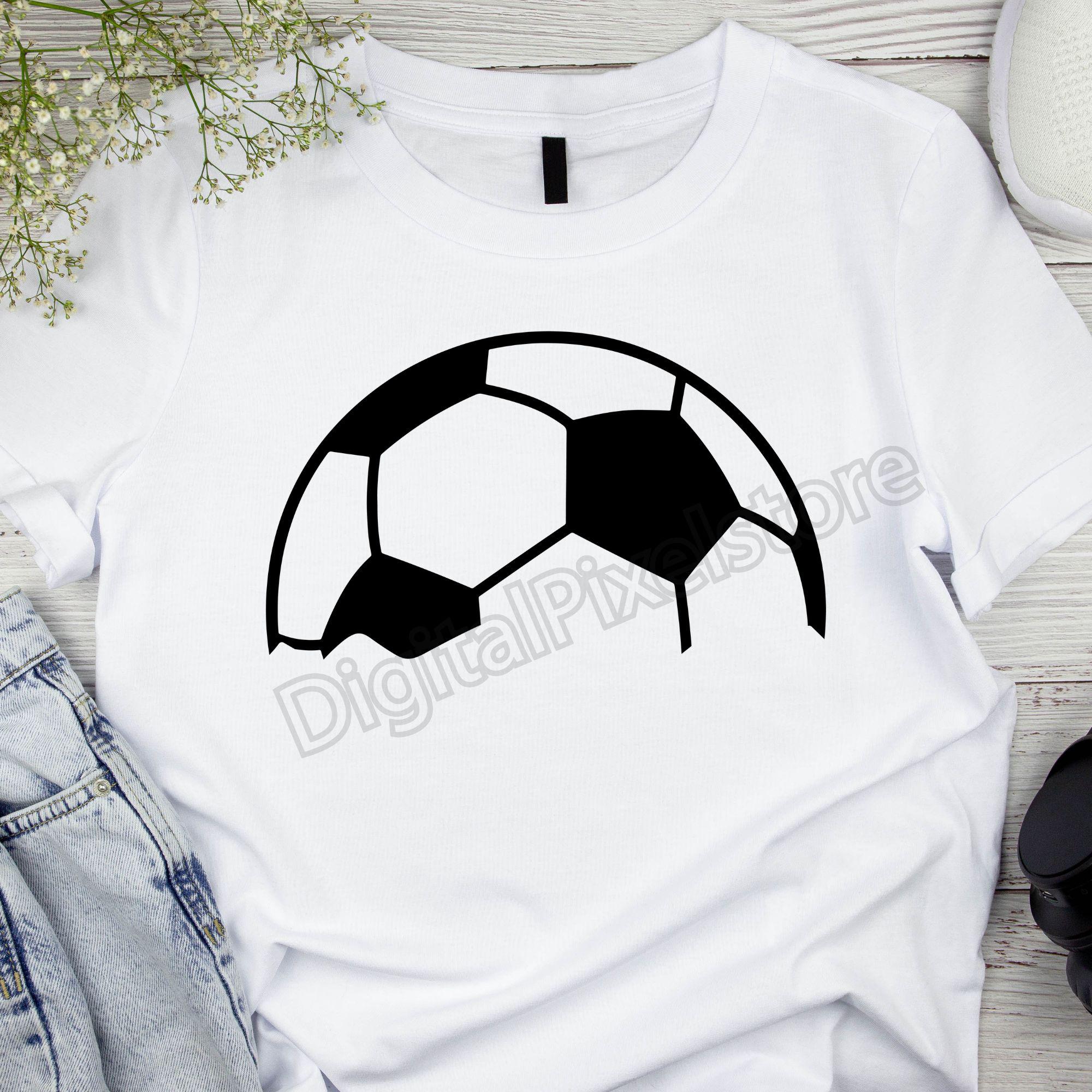 Soccer Ball SVG Bundle: Outline, Monogram, Clip Art (digital Download ...