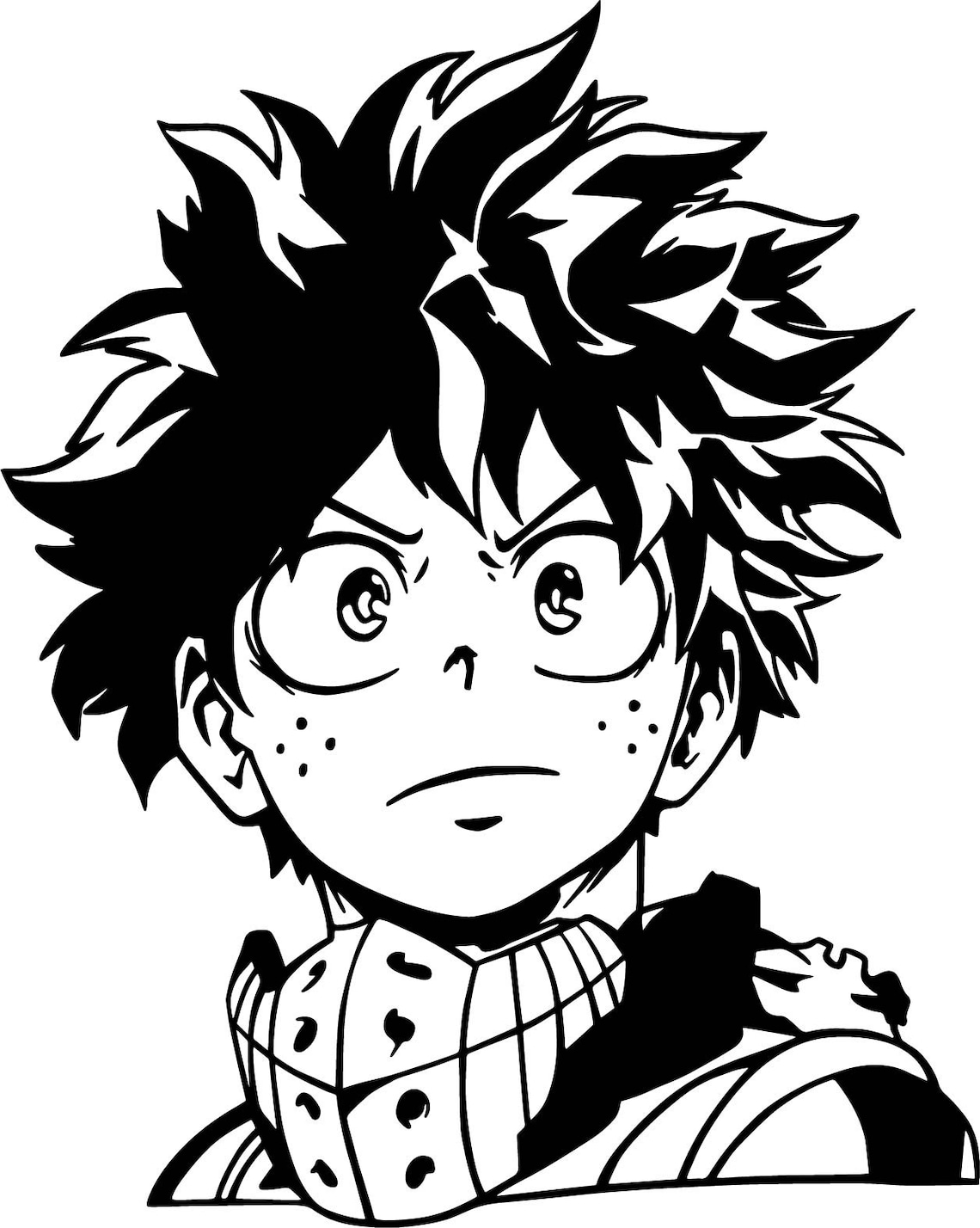 Izuku Midoriya SVG Hero Academia svg My Hero Academia Bundle | Etsy