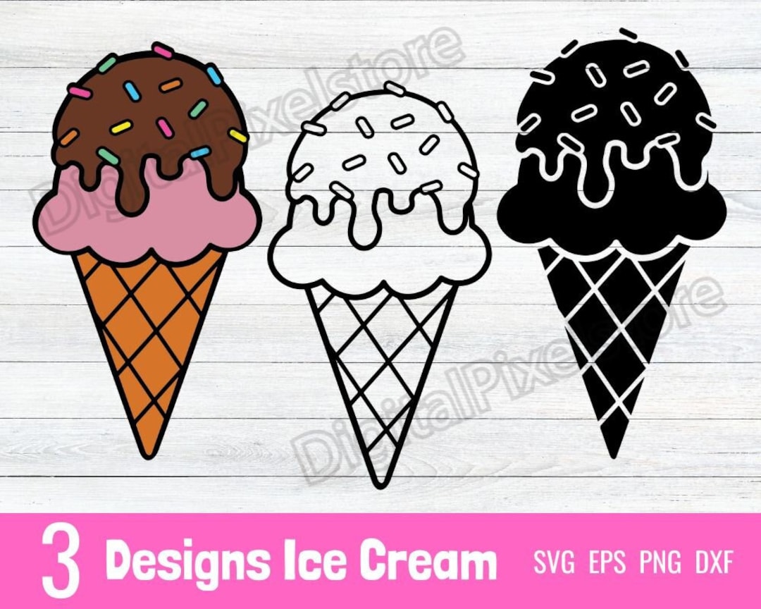 Ice Cream Svg,ice Cream Cone Svg,ice Cream Clipart,ice Cream Cricut,ice ...