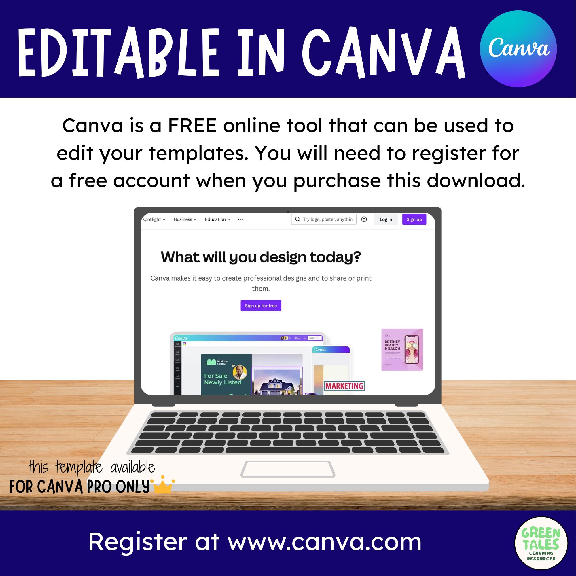 Meet the Staff Bulletin Board Template: Crayon Theme, Editable Canva ...