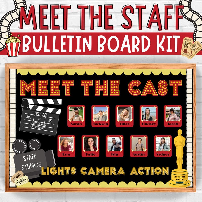 Meet in Staff Board - Etsy
