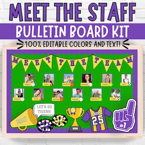 Meet the Staff Bulletin Board - Etsy