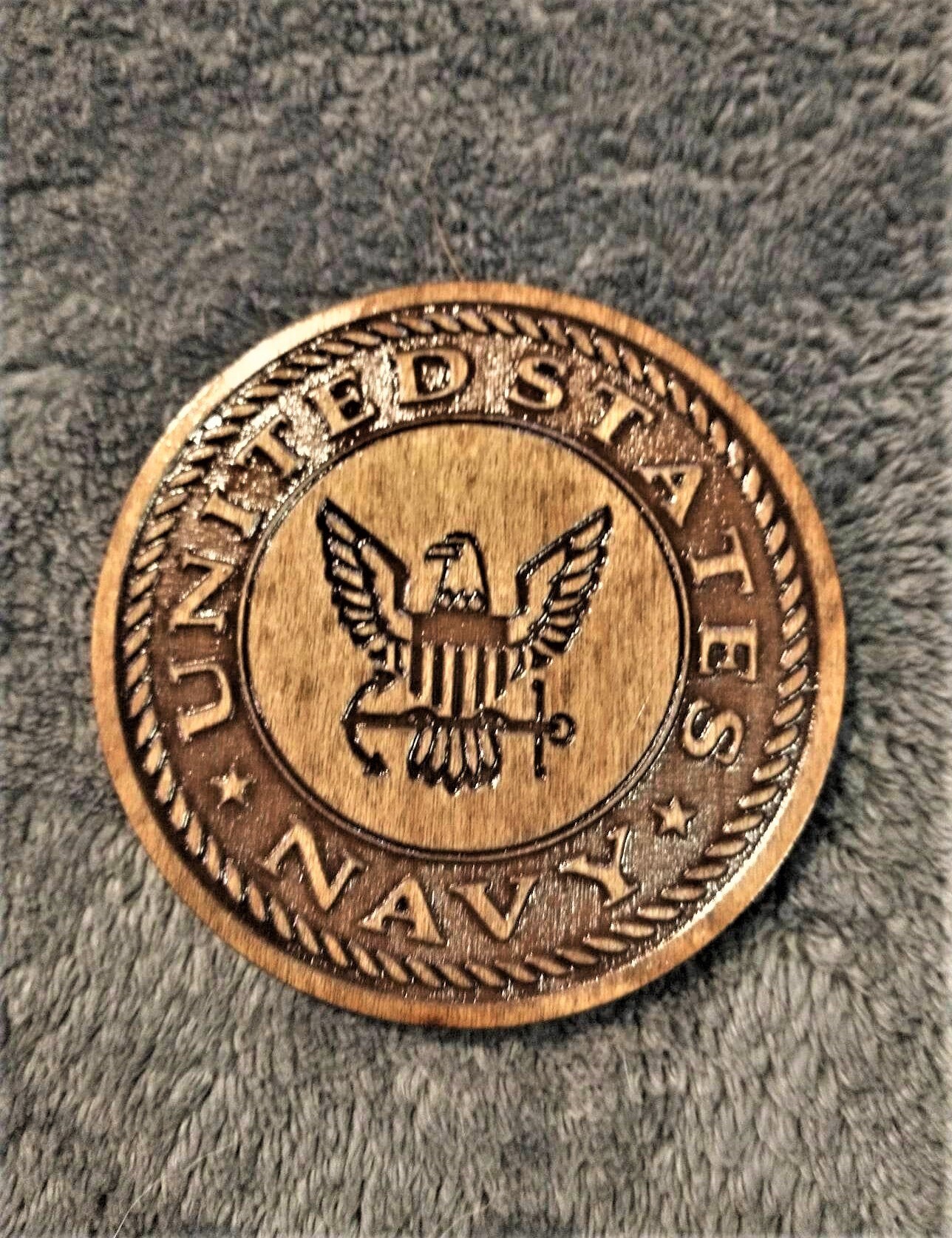 Wooden United States Navy Drink Coaster Set of 4 - Etsy