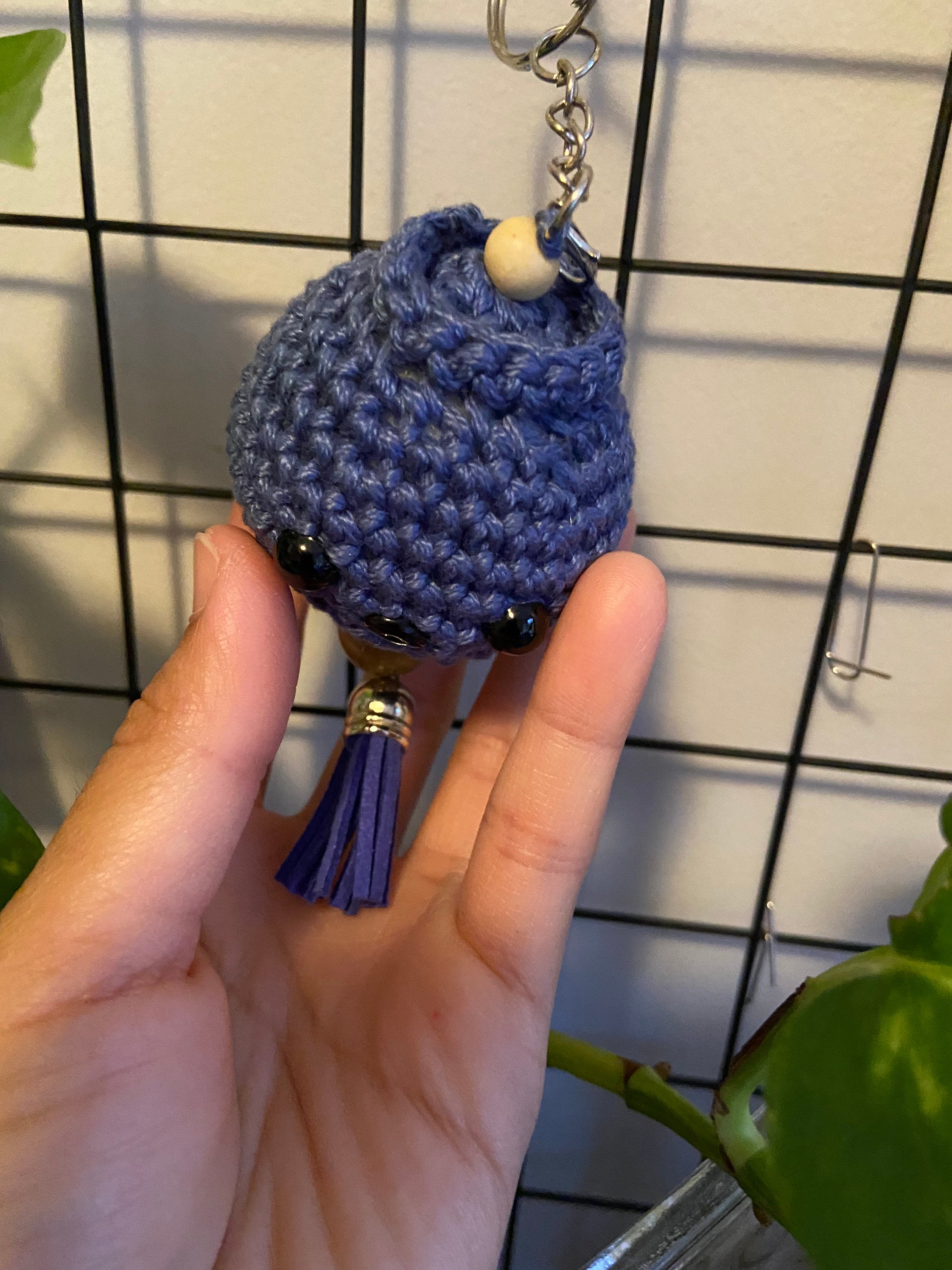 Blueberry Keychain / Kawaii Keychain / Blueberry Amigurumi | Etsy