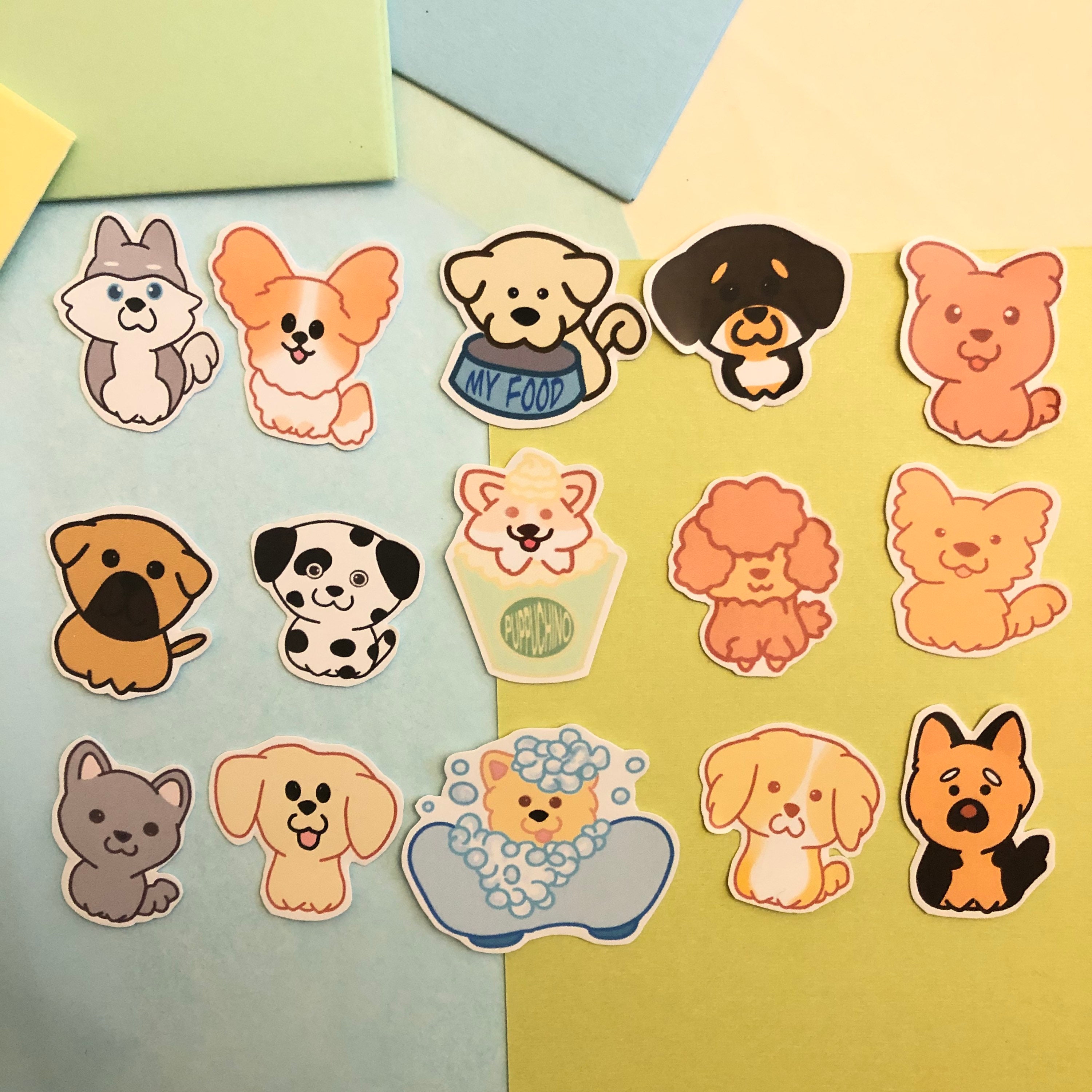 Cute Dog Breeds Stickers/ Dog Lovers 3/ Planners/ - Etsy Canada