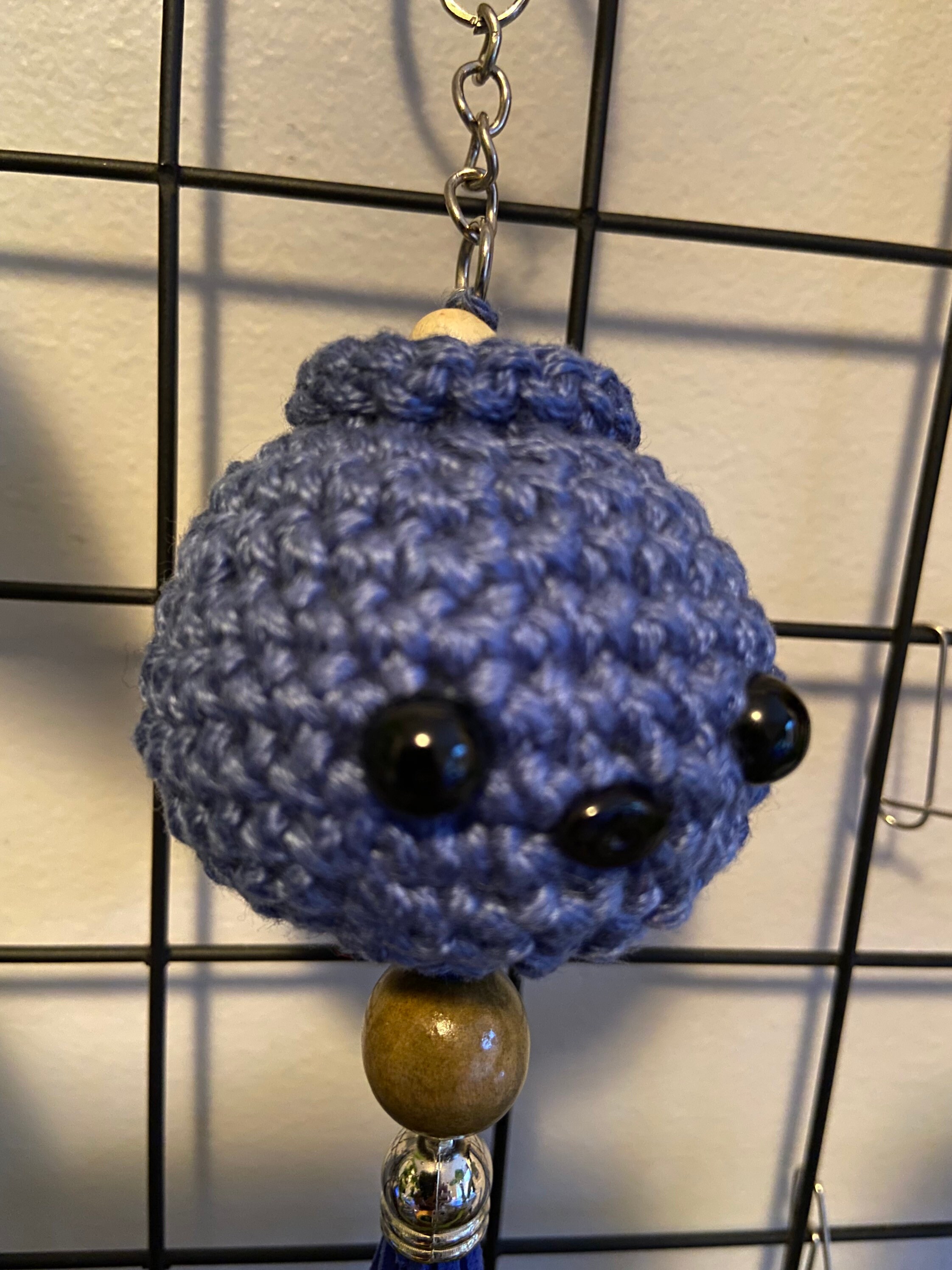 Blueberry Keychain / Kawaii Keychain / Blueberry Amigurumi | Etsy