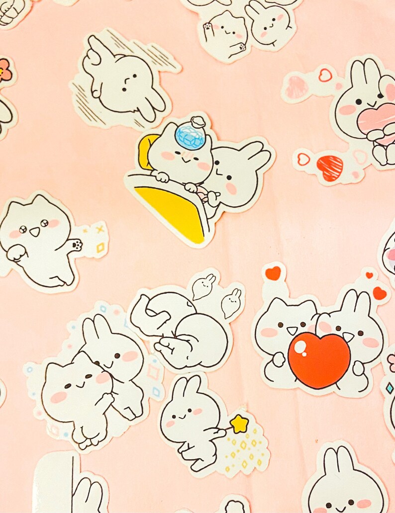 24 Cute Sticker Design | Etsy