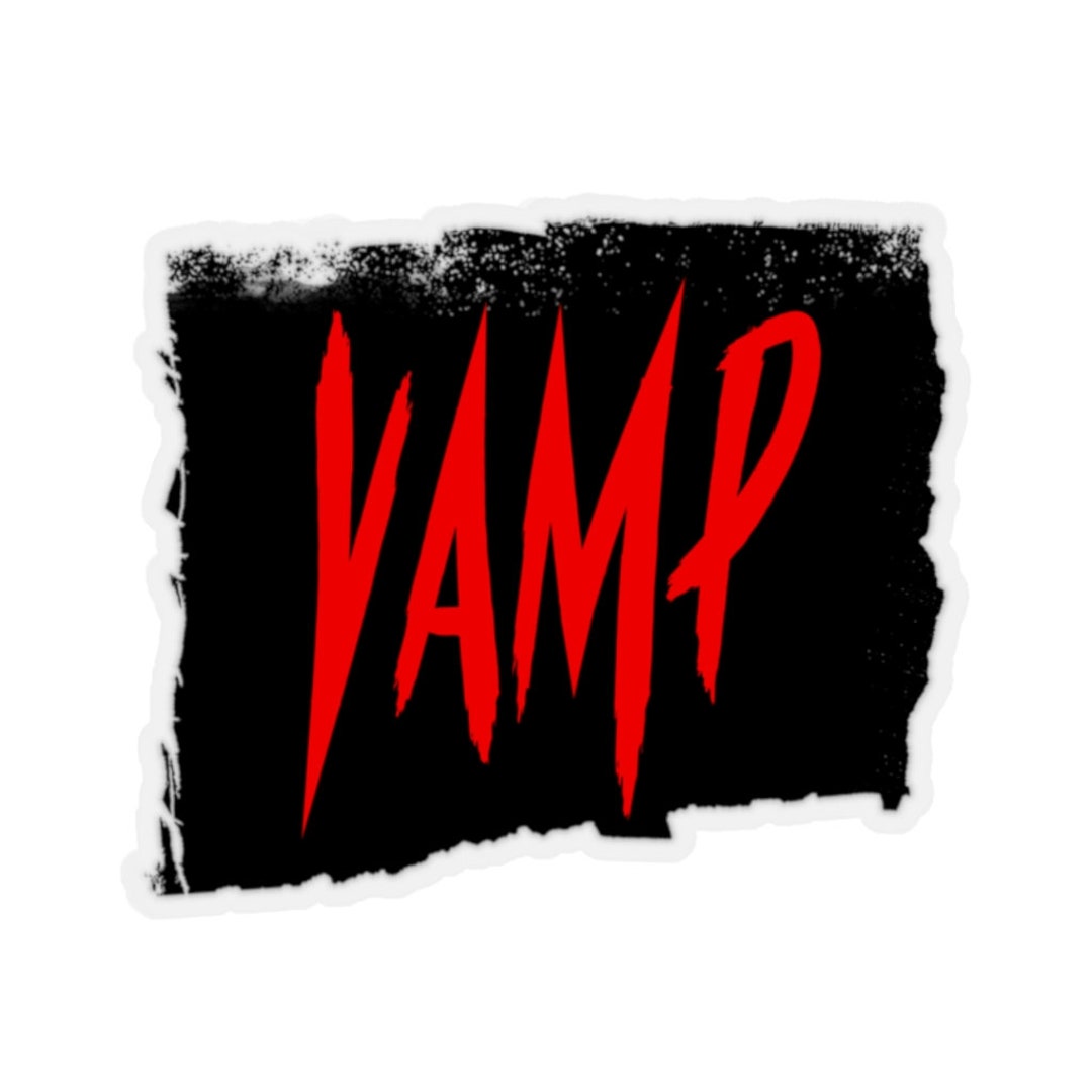 Red Vamp Goth Sticker Vampire - Etsy