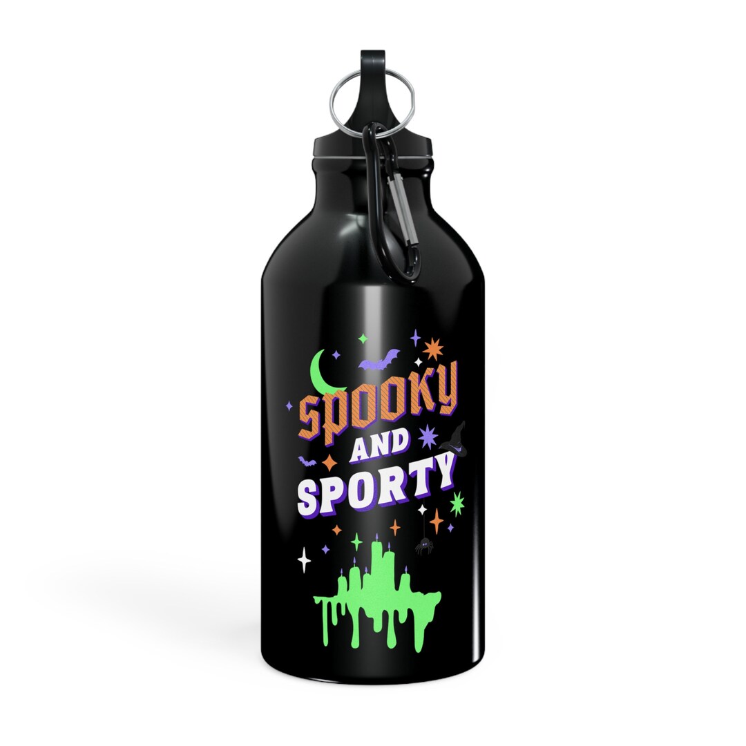 Spooky and Sporty Dark Mode Gym Goth Water Bottle - Etsy