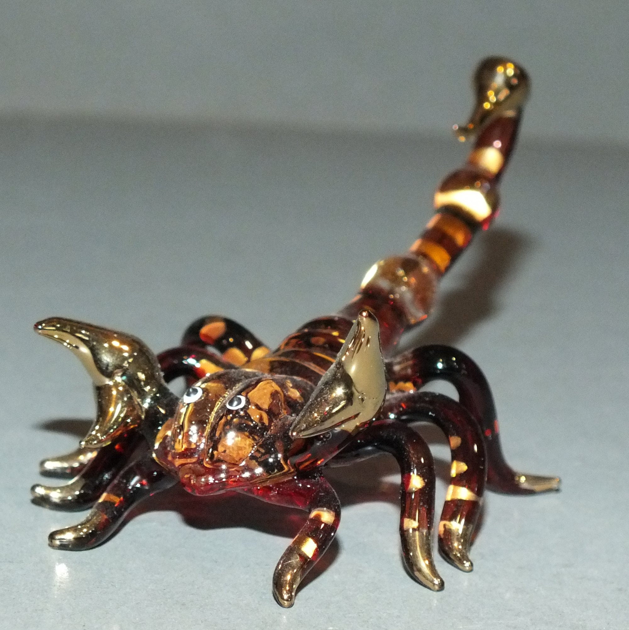 Unique Handmade Glass Scorpion Figure Statue Thailand FREE SHIPPING ...