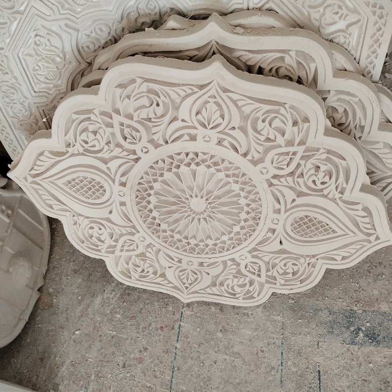 Moroccan Plaster Gypsum Arches Handmade Plaster Arch - Etsy