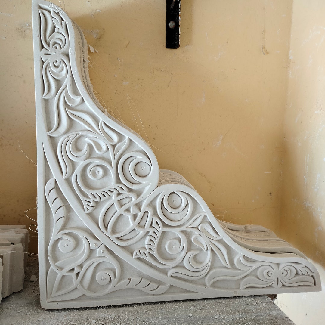 2 Set of Moroccan Plaster Gypsum Arches, Handmade Plaster Arch, 44 Cm ...