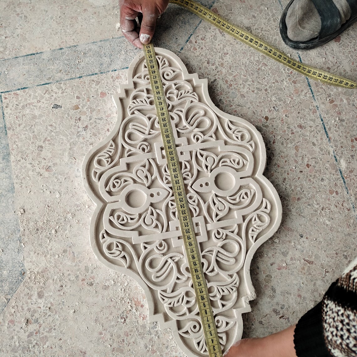 Moroccan Plaster Gypsum Arches Handmade Plaster Arch 53 Cm - Etsy