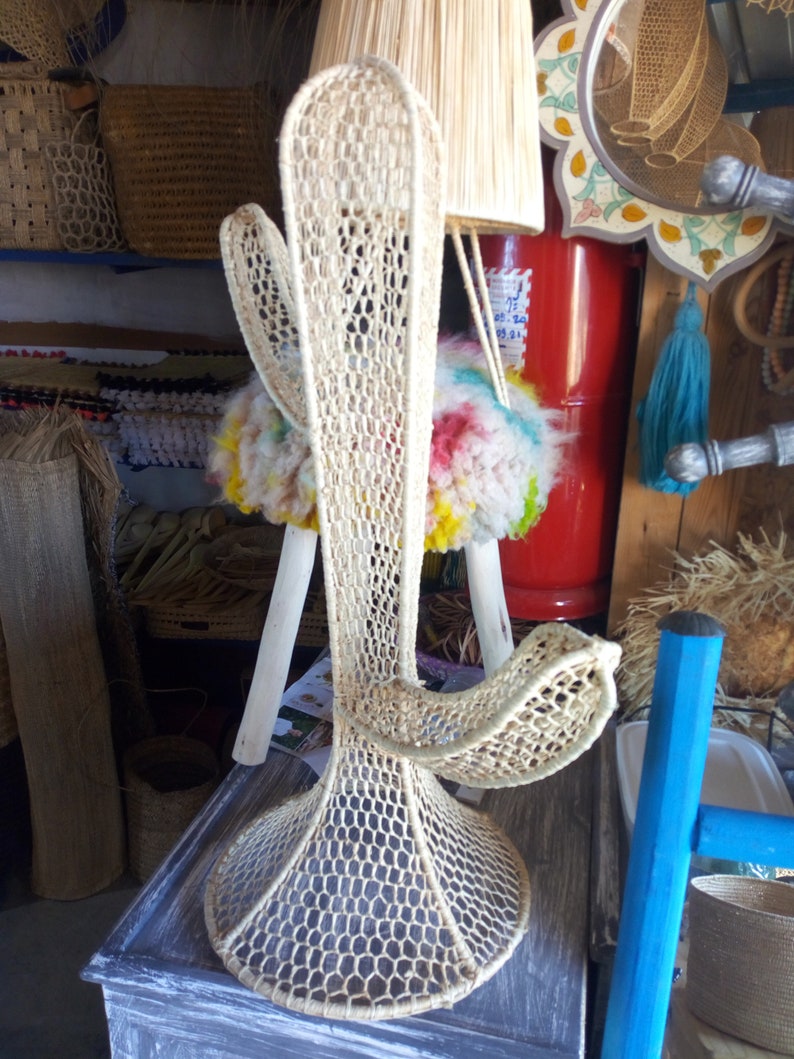 Moroccan Decorative Raffia Cactus Handmade Raffia Cactus - Etsy