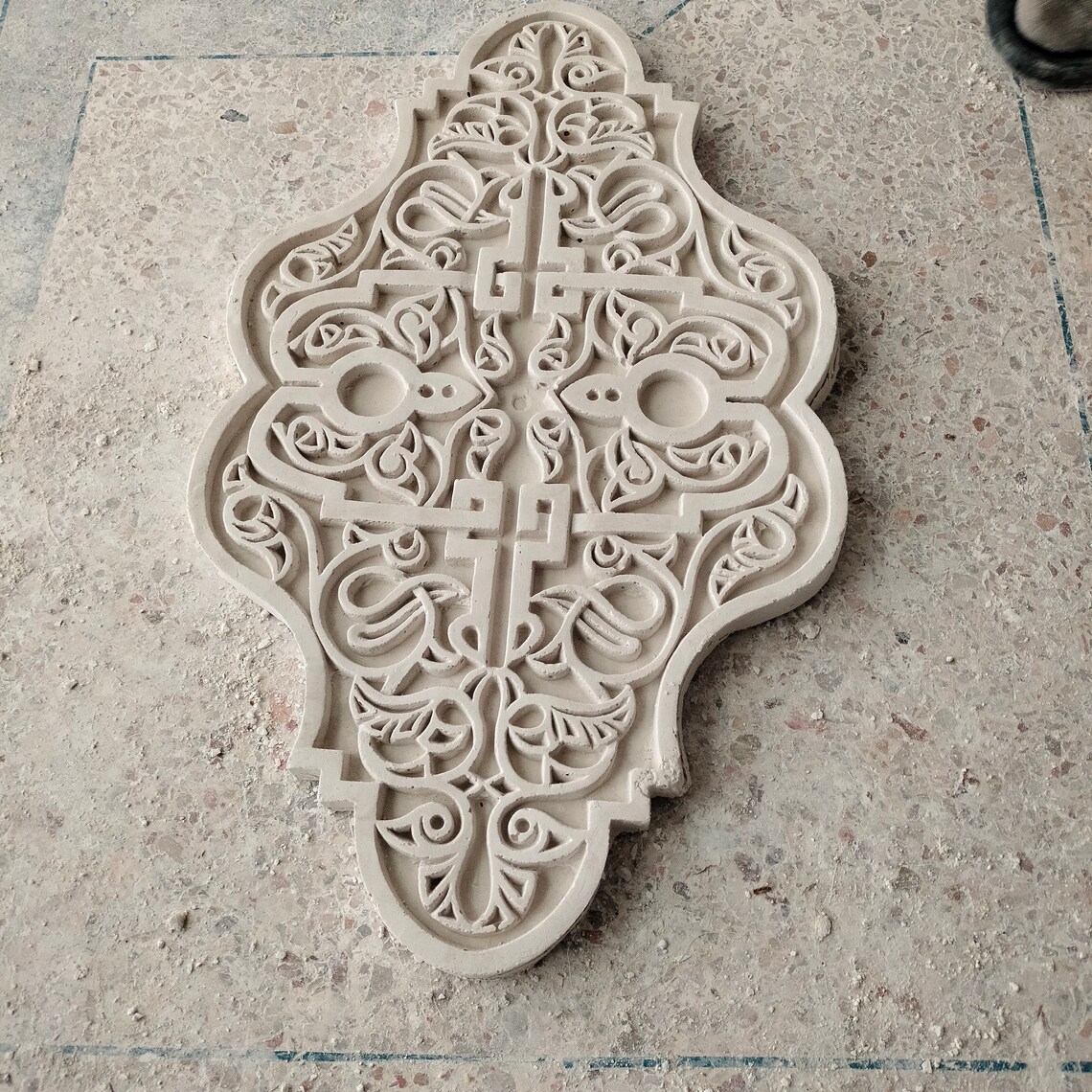 Moroccan Plaster Gypsum Arches Handmade Plaster Arch 53 Cm - Etsy