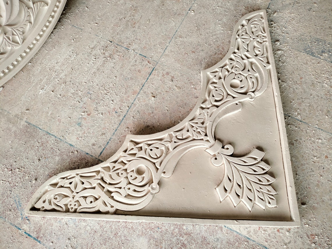 2 set of Moroccan Plaster Gypsum Arches handmade Plaster | Etsy