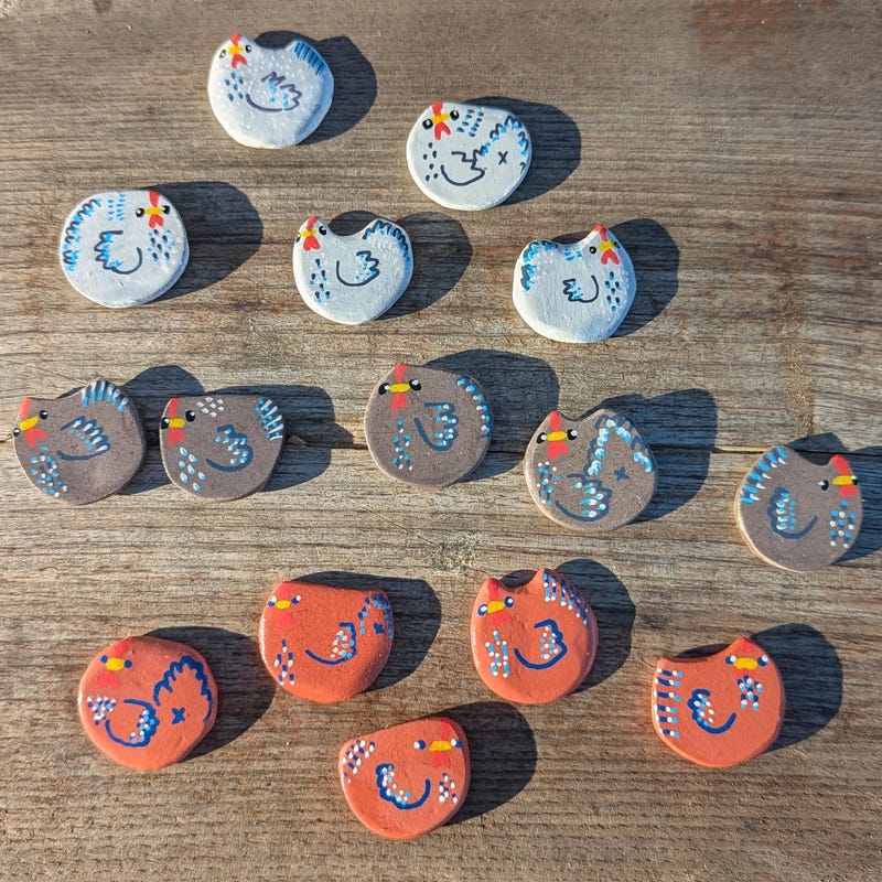 Chicken Magnets - Etsy