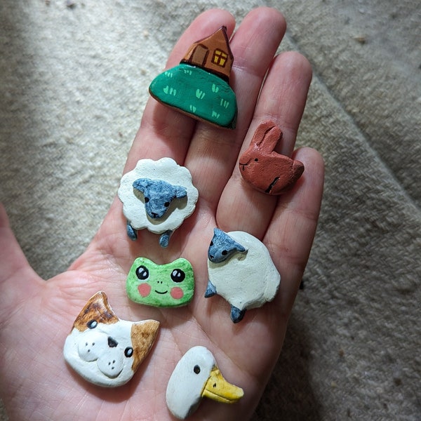 Clay Magnets - Etsy