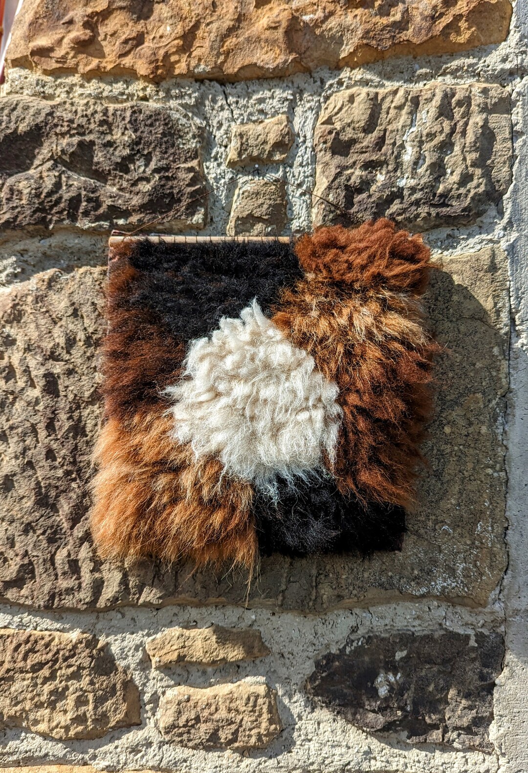 Handmade Alpaca Wool Rug - Soft and Fluffy Carpet - Home Decoration ...