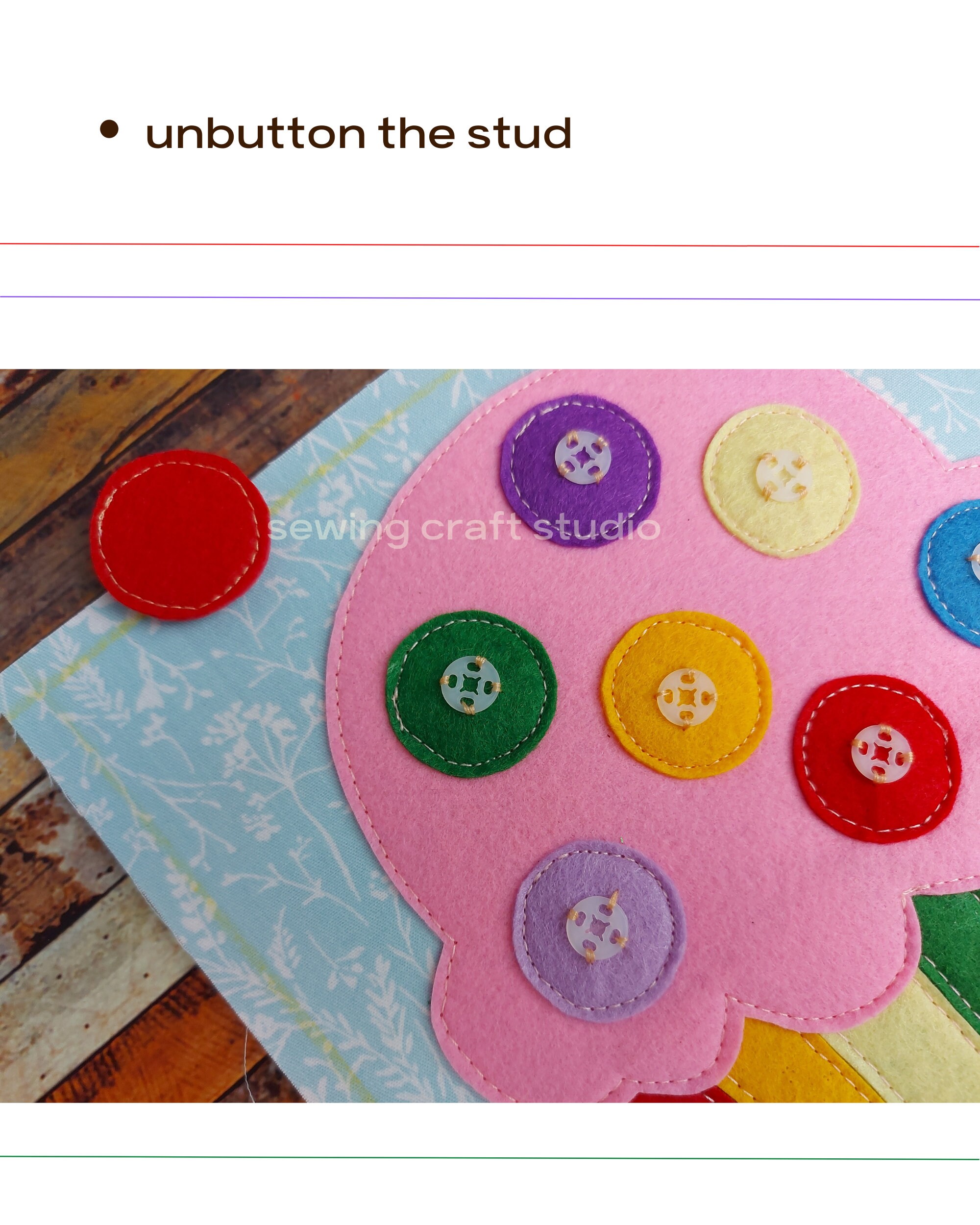 Giant Cupcake Color Match Quiet Book Activity, Felt Book PDF-SVG ...