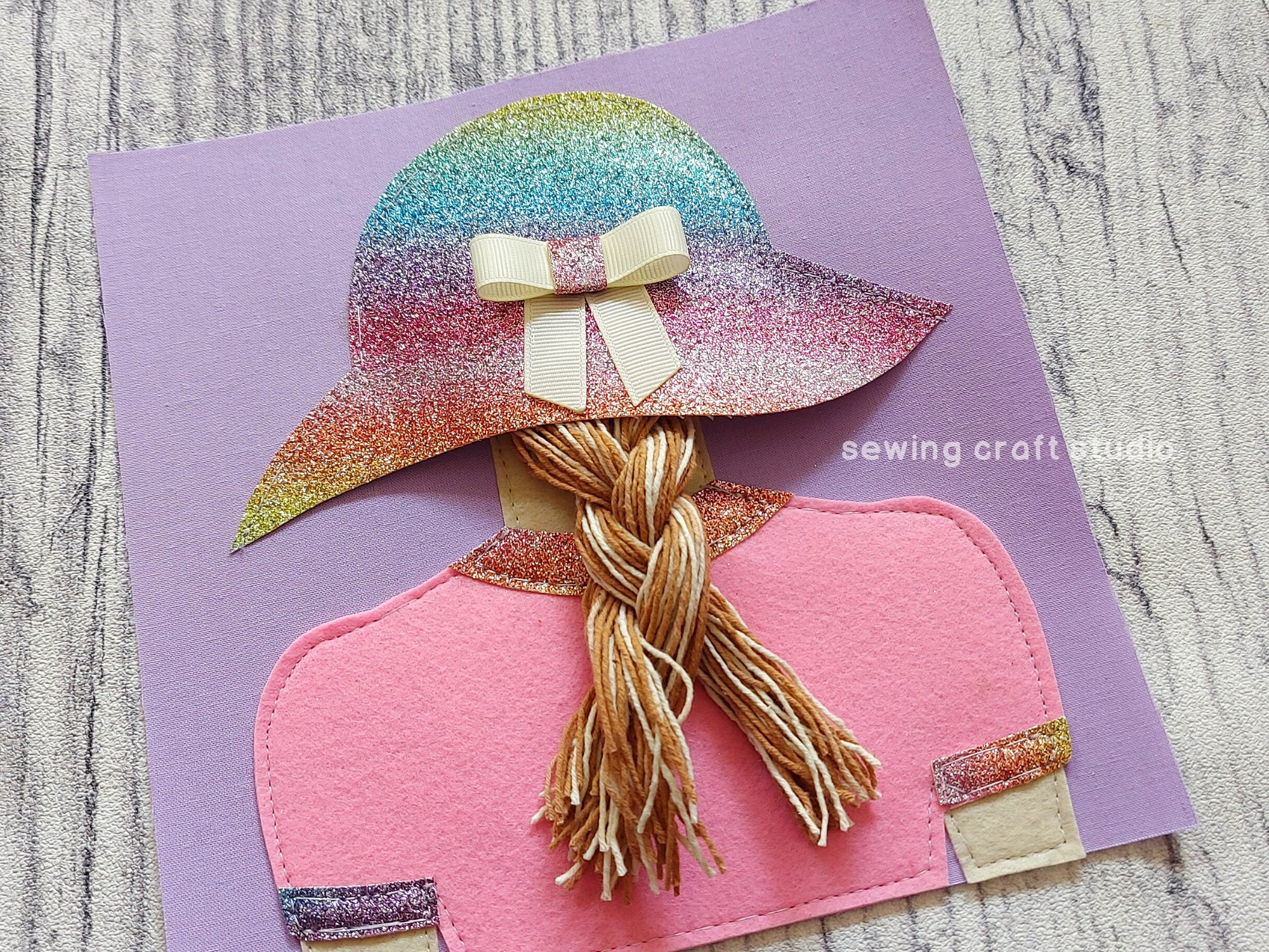 PDF, SVG Hairdo Hair Braiding Quiet Book Pattern With Step by Step ...
